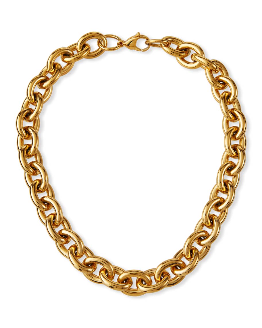 FALLON Alexandria Chain Collar, 16mm | Neiman Marcus