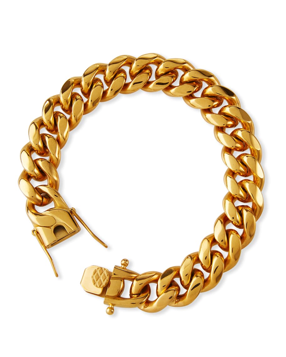 FALLON Ruth Curb Chain Bracelet, 12mm | Neiman Marcus