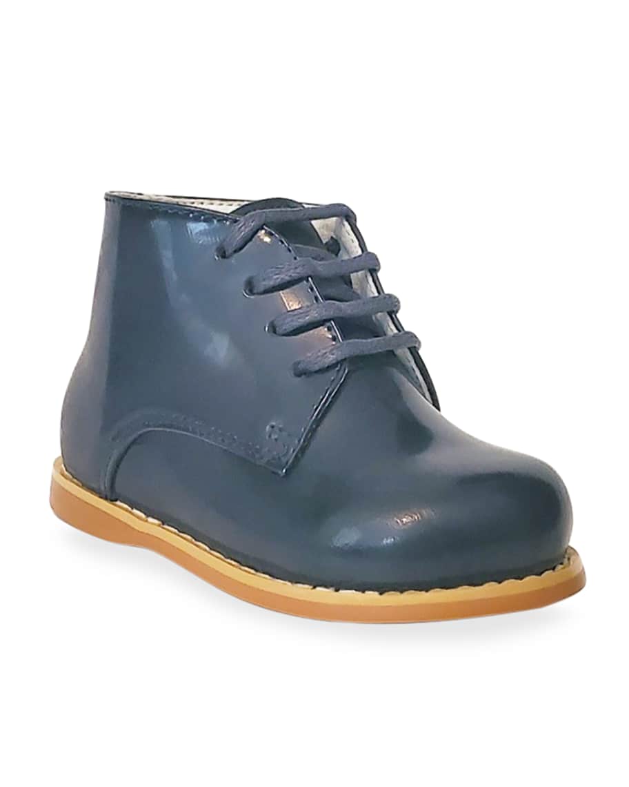 Tippy Tot Shoes Walker Patent Chukka Boots, Baby/Toddlers | Neiman Marcus