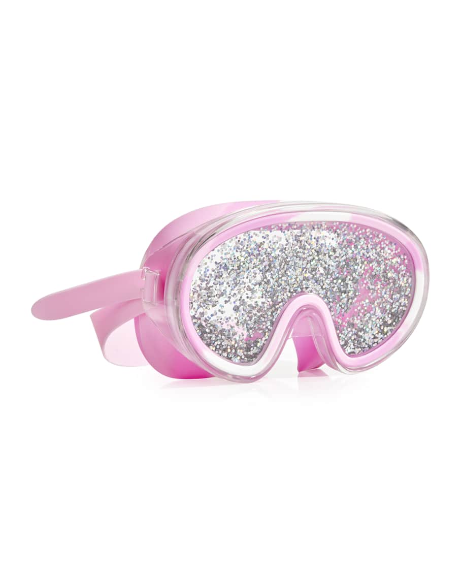 Bling2o Kid's Glitter Pink Swim Mask | Neiman Marcus