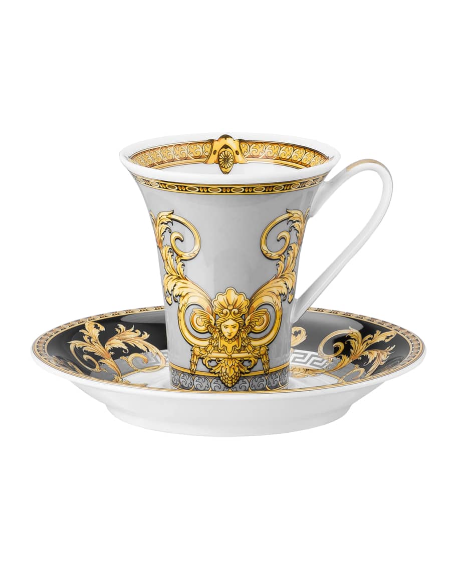Versace Prestige Gala AD Cup & Saucer | Neiman Marcus