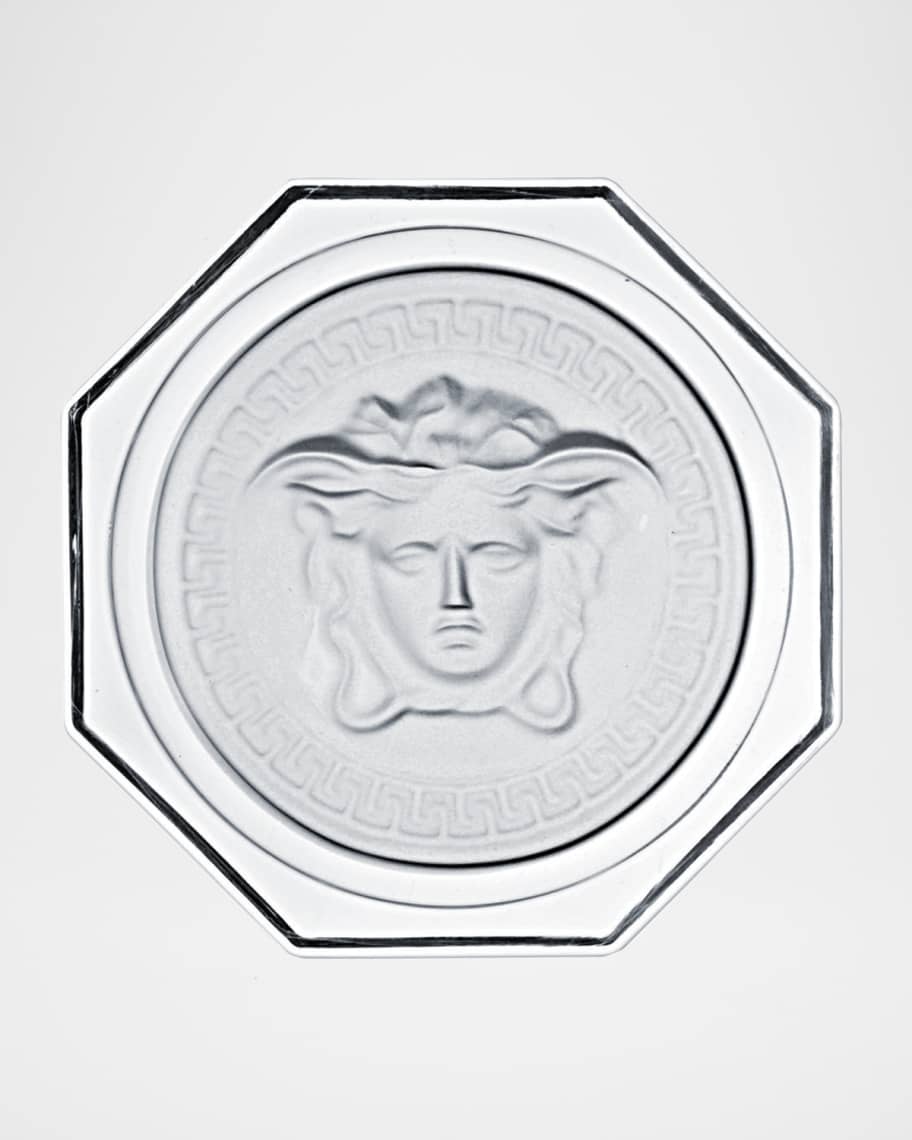 Versace Medusa Lumiere Crystal Coaster | Neiman Marcus
