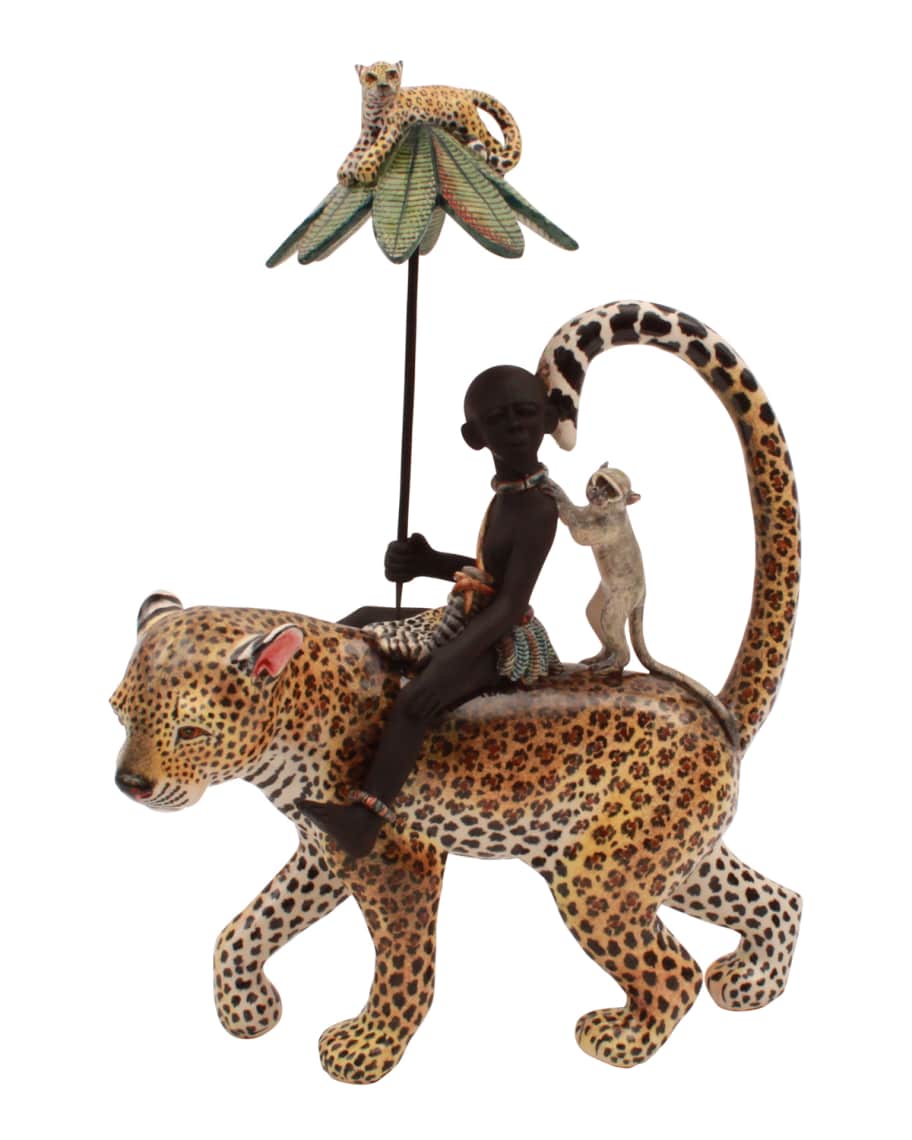 Ardmore Ceramic Art Leopard Rider | Neiman Marcus