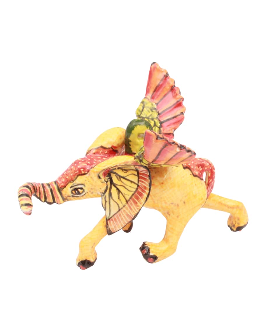 Ardmore Ceramic Art Elephant Hanger | Neiman Marcus