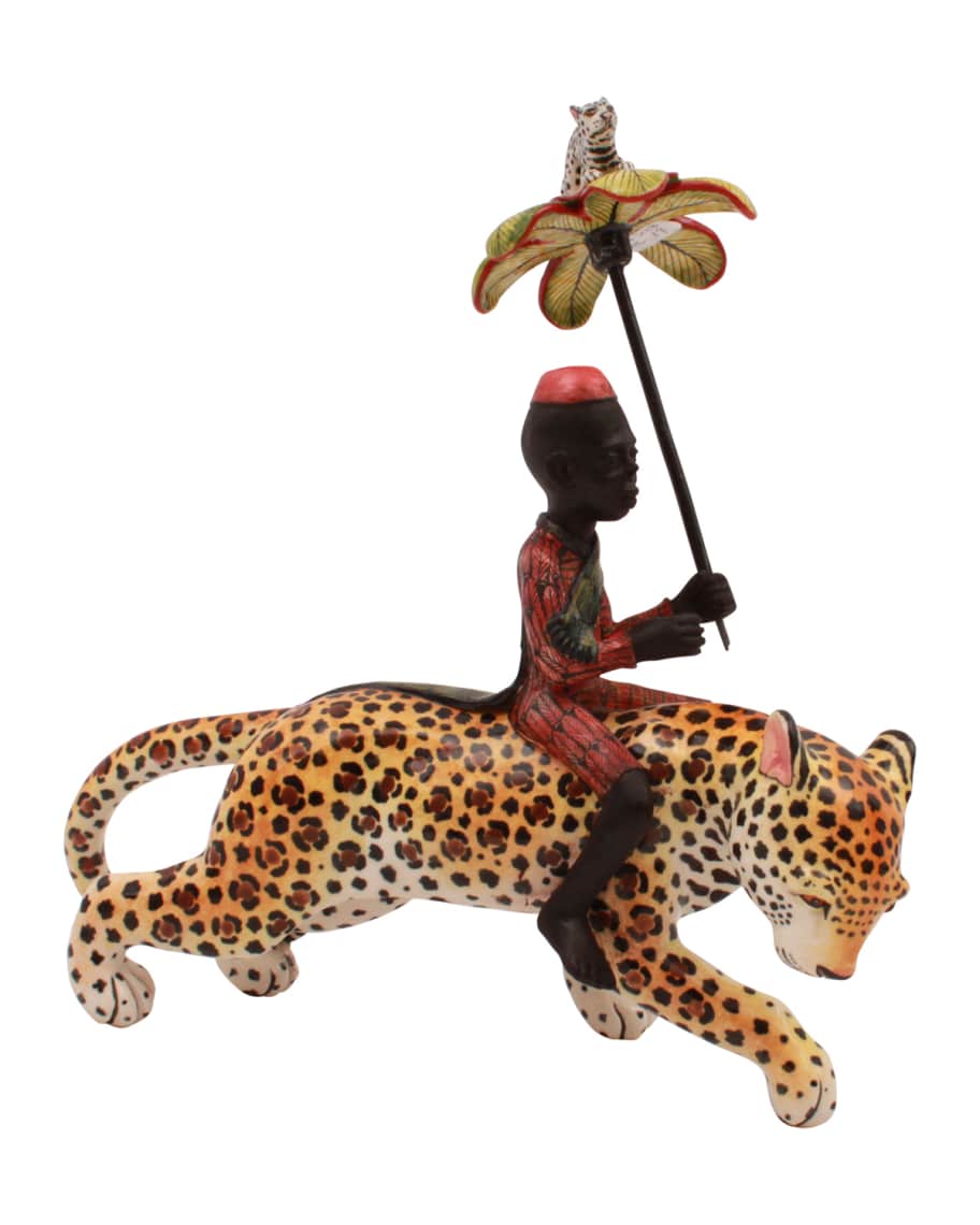 Ardmore Ceramic Art Leopard Rider | Neiman Marcus