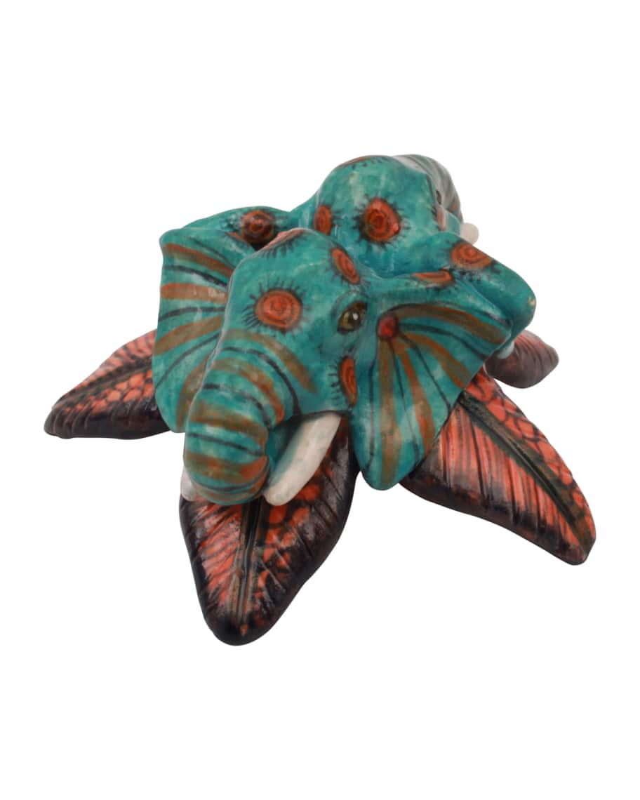 Ardmore Ceramic Art Elephant Stand | Neiman Marcus