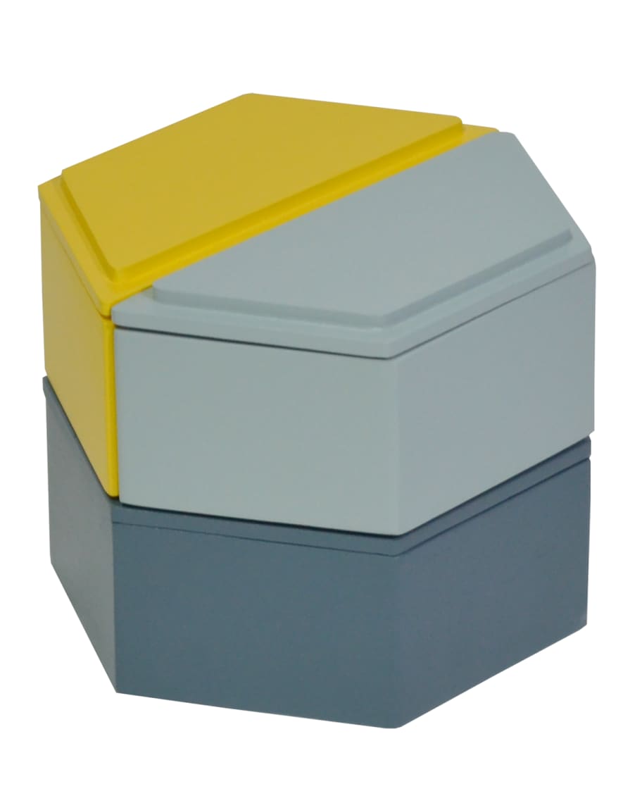 MoMA Honeycomb Stacking Boxes | Neiman Marcus