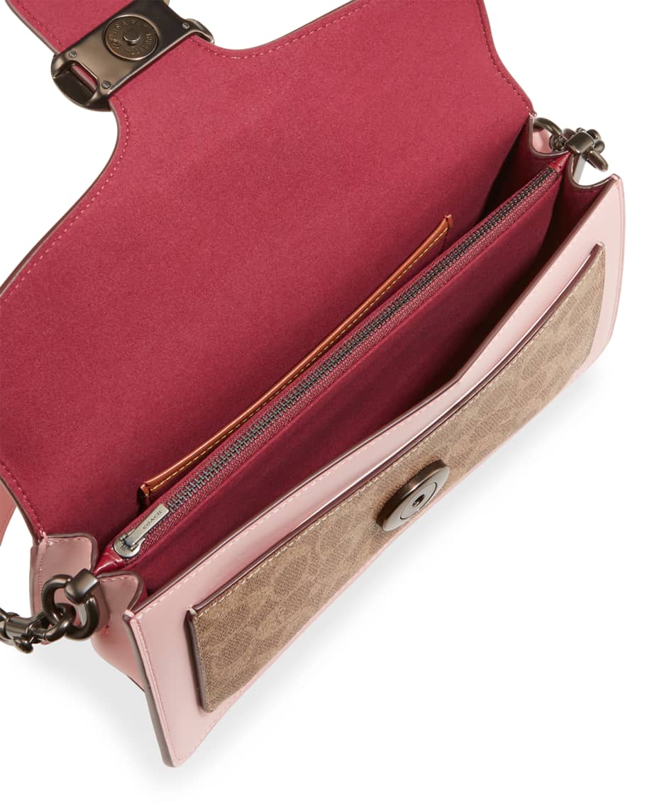 Coach 1941 Tabby Coated Canvas & Leather Shoulder Bag | Neiman Marcus