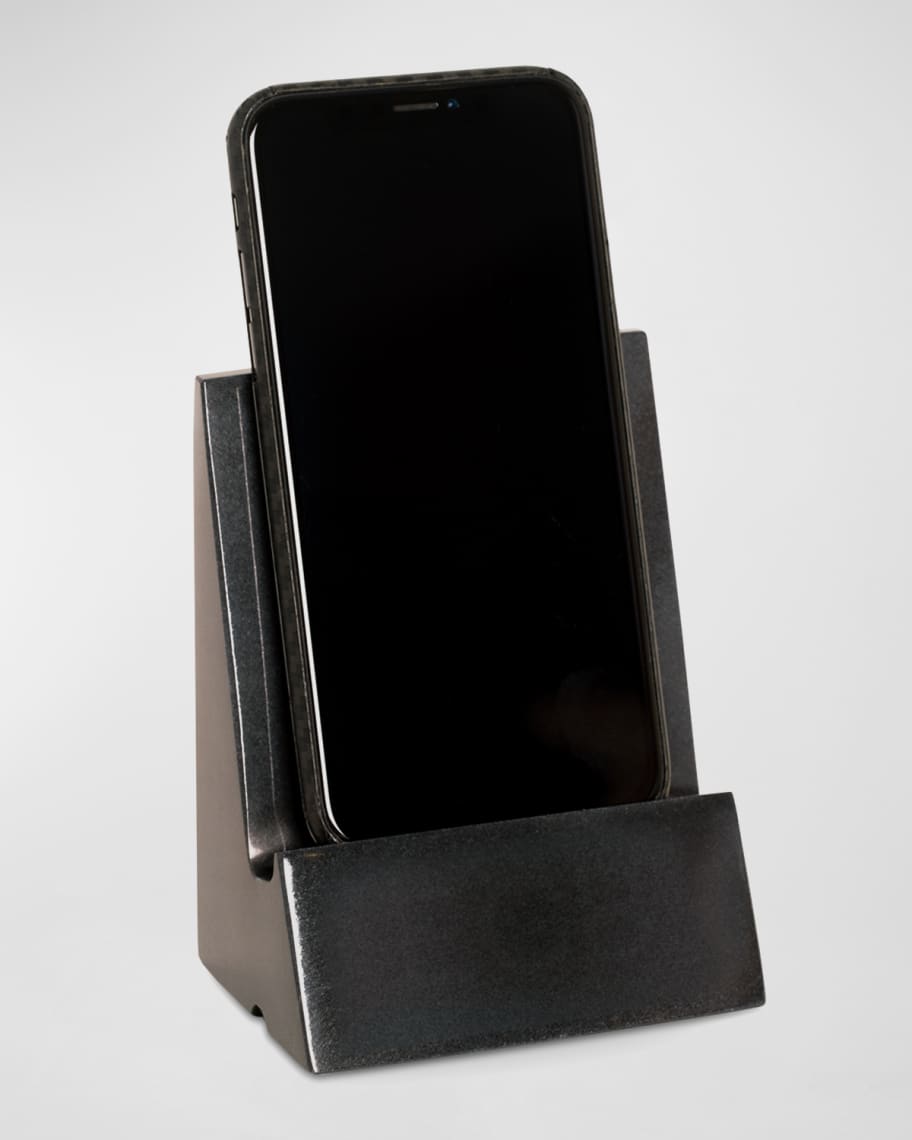 Bey-Berk Marble Phone Cradle | Neiman Marcus