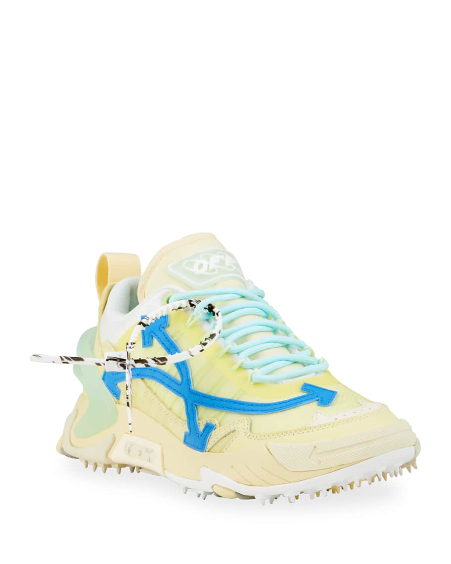 Off-White Men's Odsy-2000 Arrow Sculpted-Sole Sneakers | Neiman Marcus