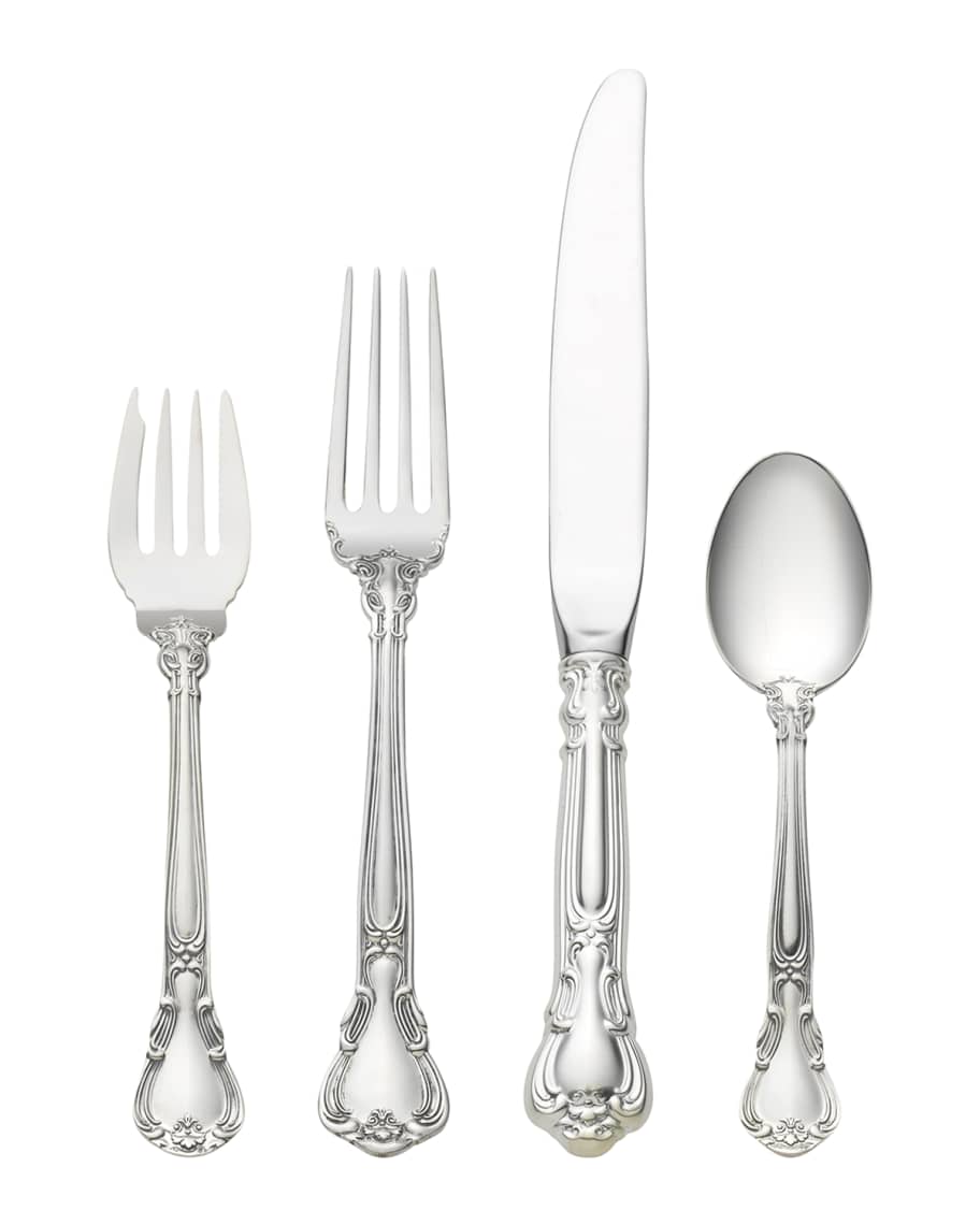 Gorham Chantilly 4-Piece Dinner Flatware Setting | Neiman Marcus