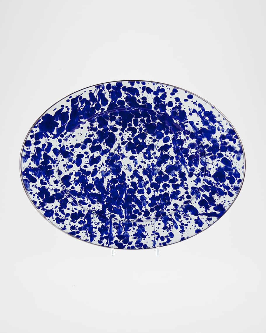 Golden Rabbit Swirl Oval Tray | Neiman Marcus