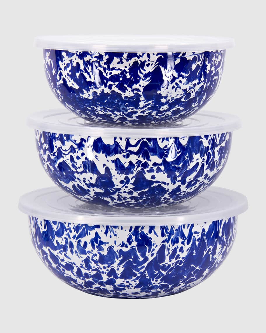 Golden Rabbit Swirl Mixing Bowls, Set of 3 | Neiman Marcus