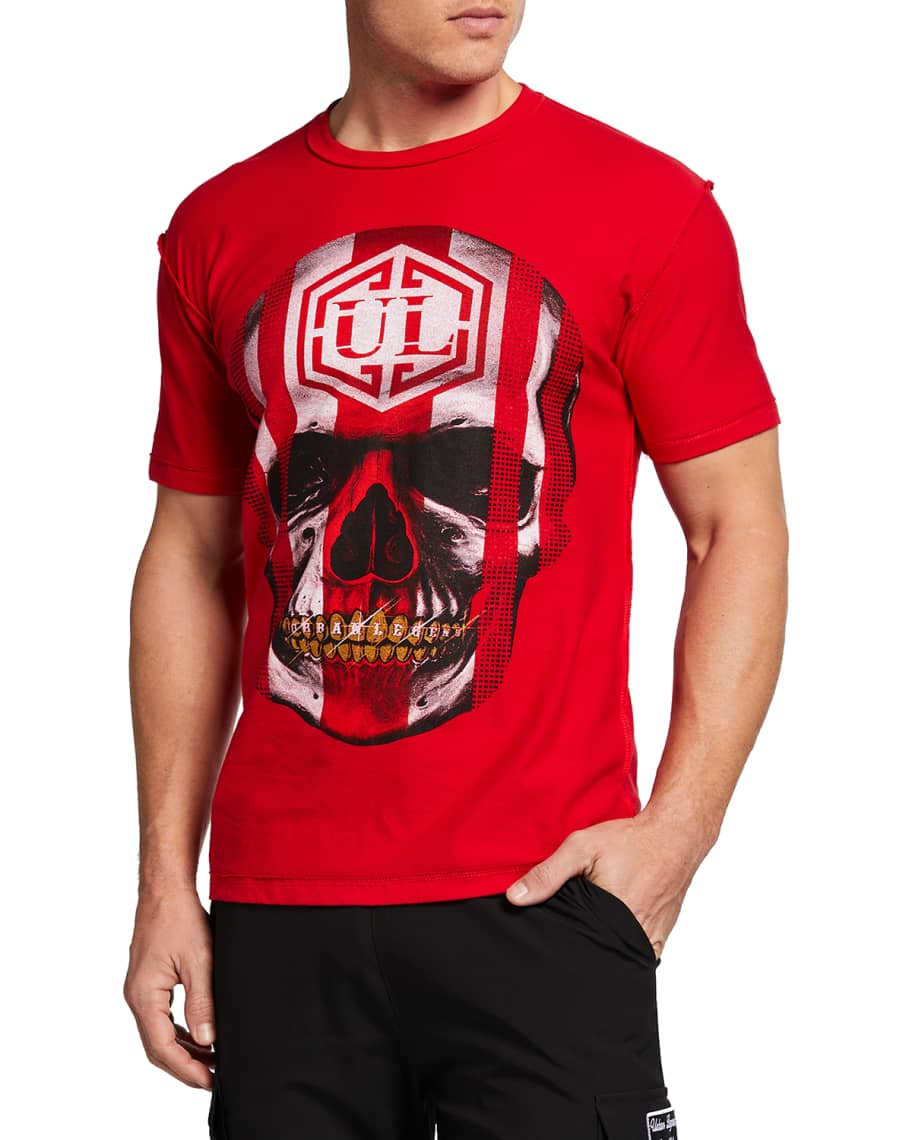 Urban Legends Men's Skull Graphic Logo T-Shirt | Neiman Marcus