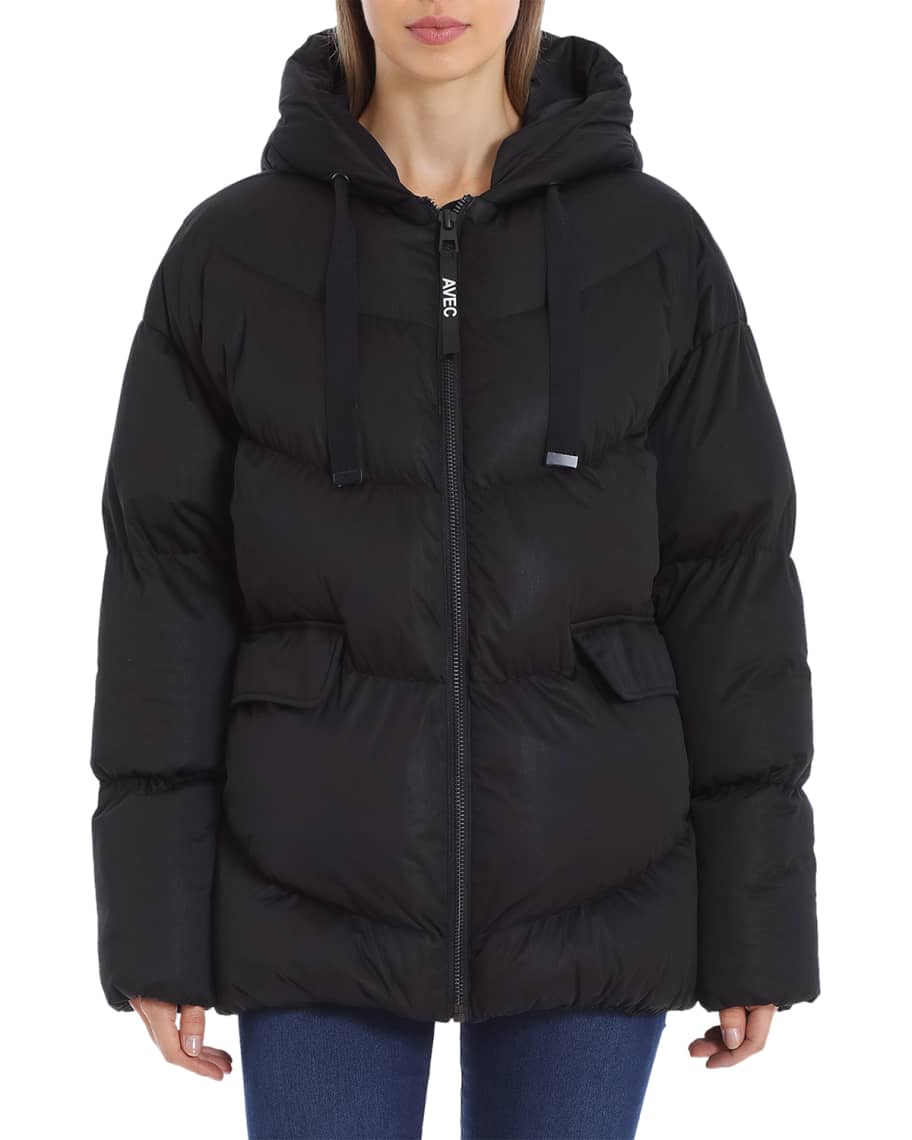 Avec Les Filles Oversized Quilted Puffer Coat | Neiman Marcus