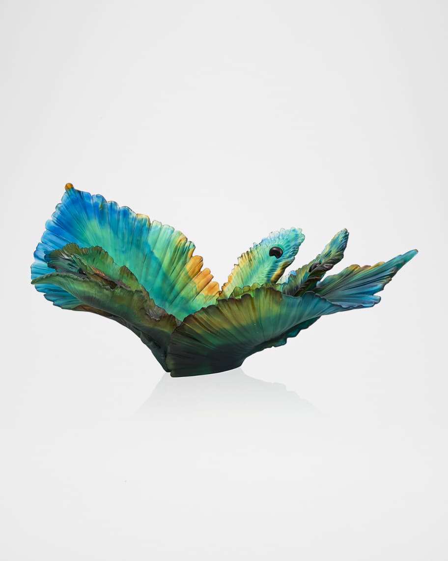 Daum Fleur de Paon Centerpiece | Neiman Marcus
