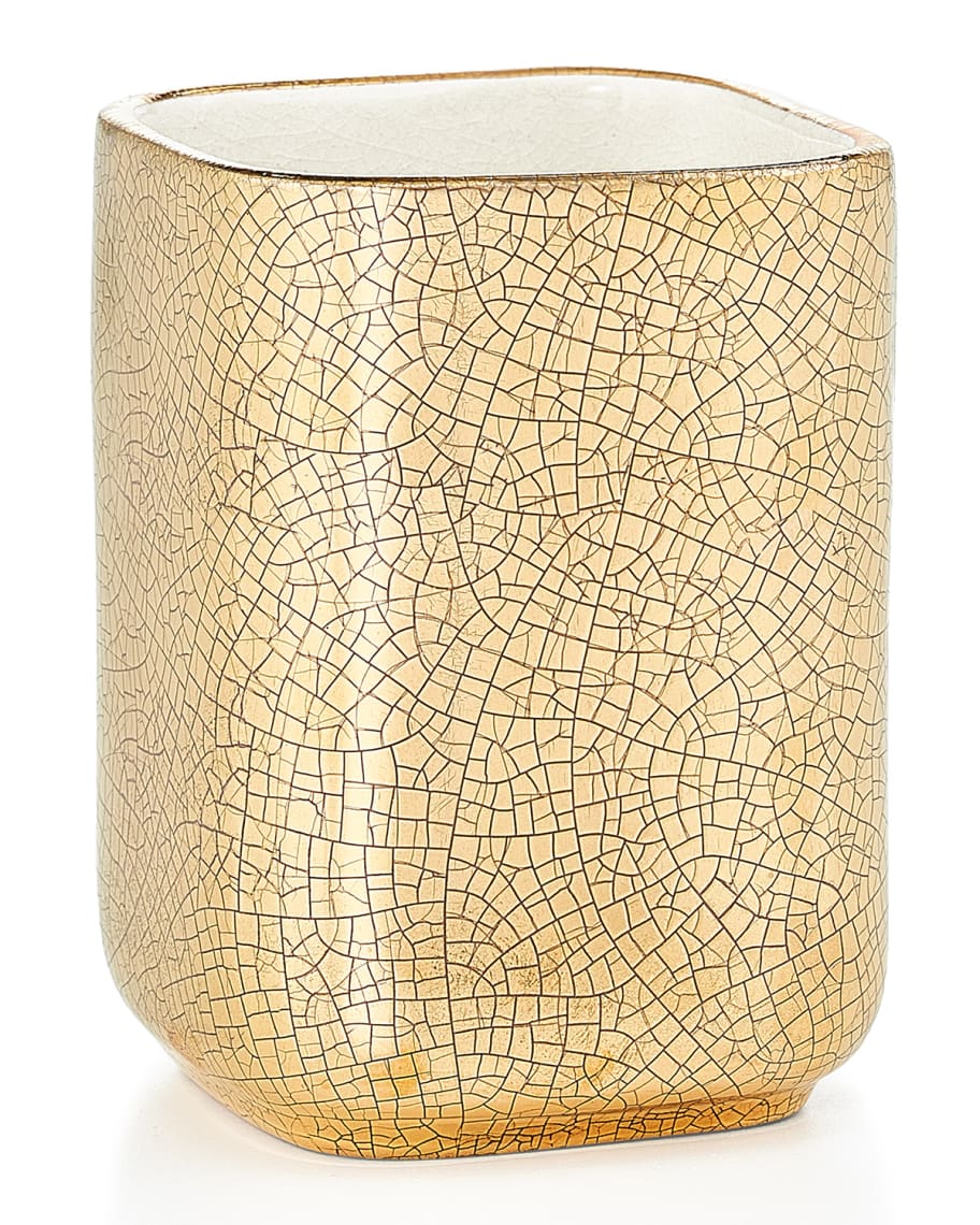 Labrazel Pia Gold Brush Holder | Neiman Marcus