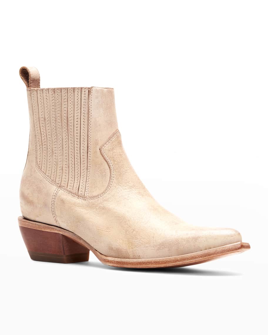 Frye Sacha Short Western Booties | Neiman Marcus