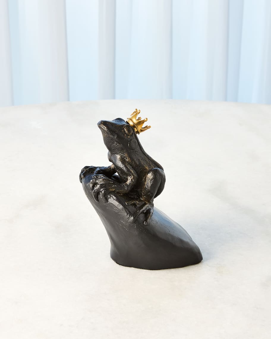 Global Views Frog King Decorative Accent | Neiman Marcus