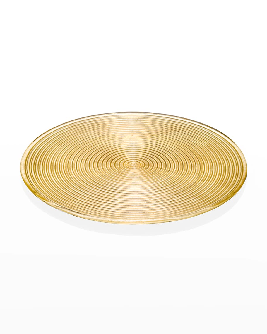 IVV Vertigo Golden Show Plate | Neiman Marcus