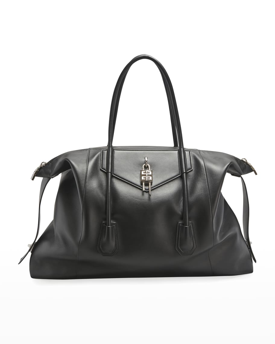 Givenchy Men's Antigona Lock Soft Large Bag | Neiman Marcus