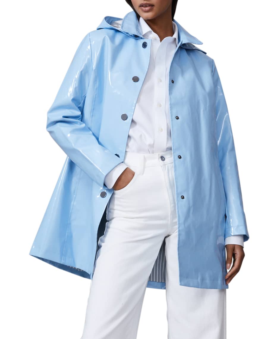 Jane Post Iconic Princess Slicker Coat | Neiman Marcus