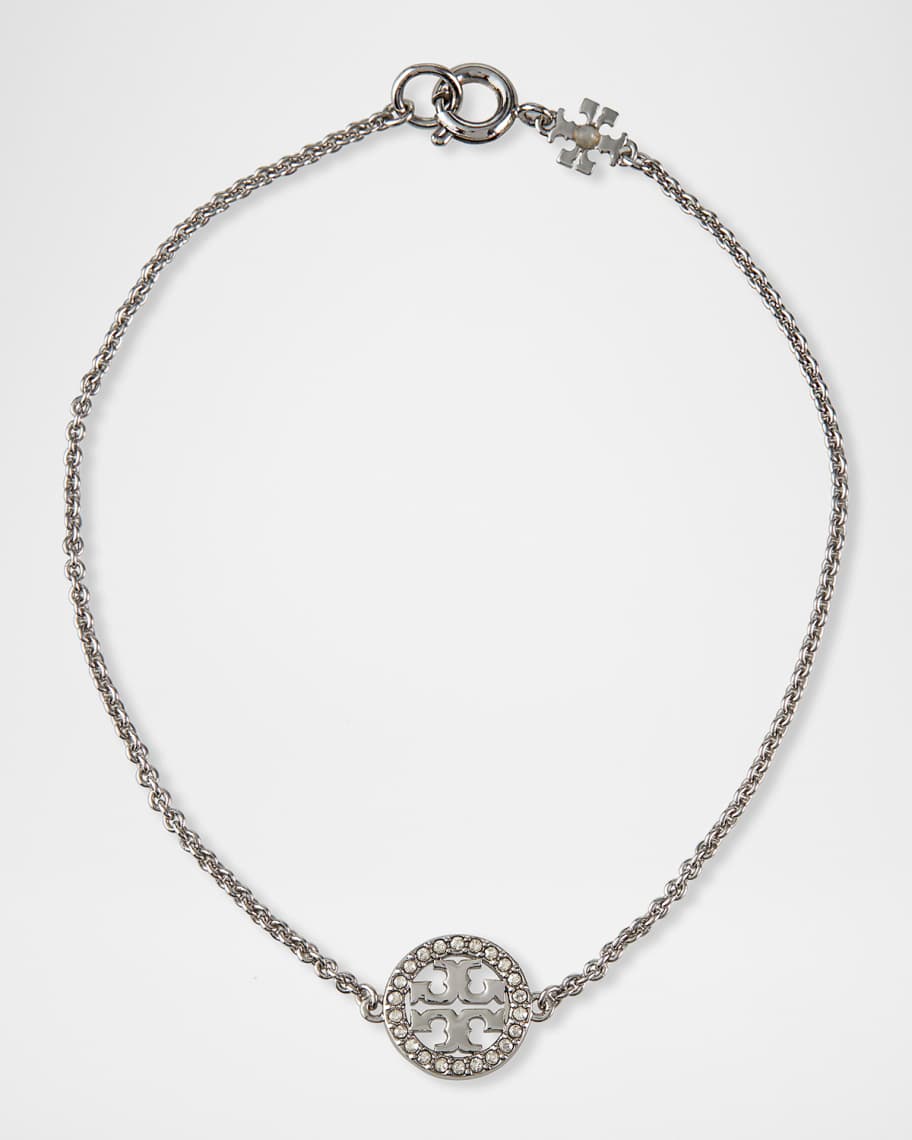 Tory Burch Icon Pavé Chain Bracelet | Neiman Marcus