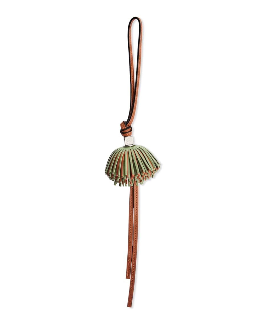 Loewe Bell Tassel Leather Charm | Neiman Marcus