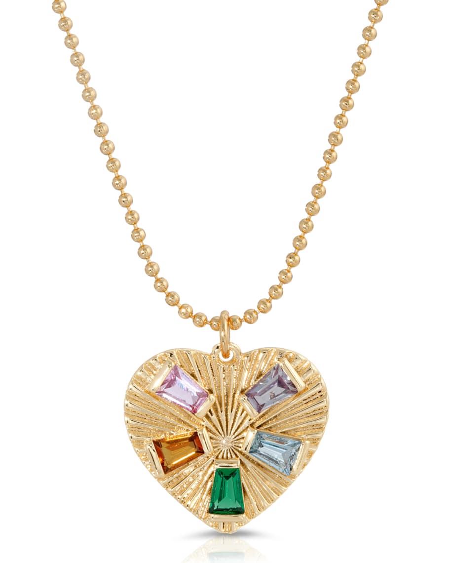 Elizabeth Stone Jewelry Modern Love Pendant Necklace | Neiman Marcus