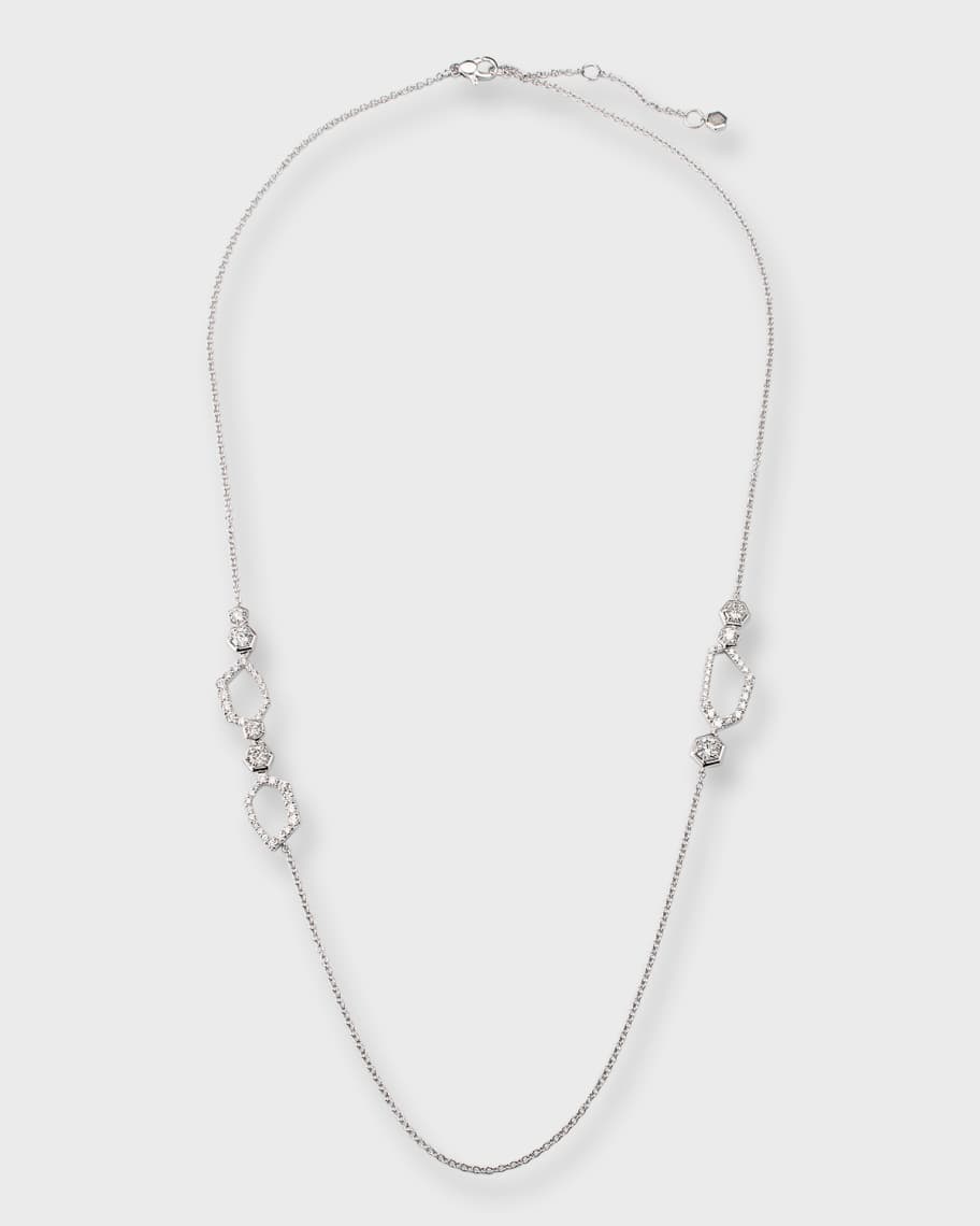 Luminous Diamonds 18k White Gold 7 Luminous Diamond Necklace | Neiman ...