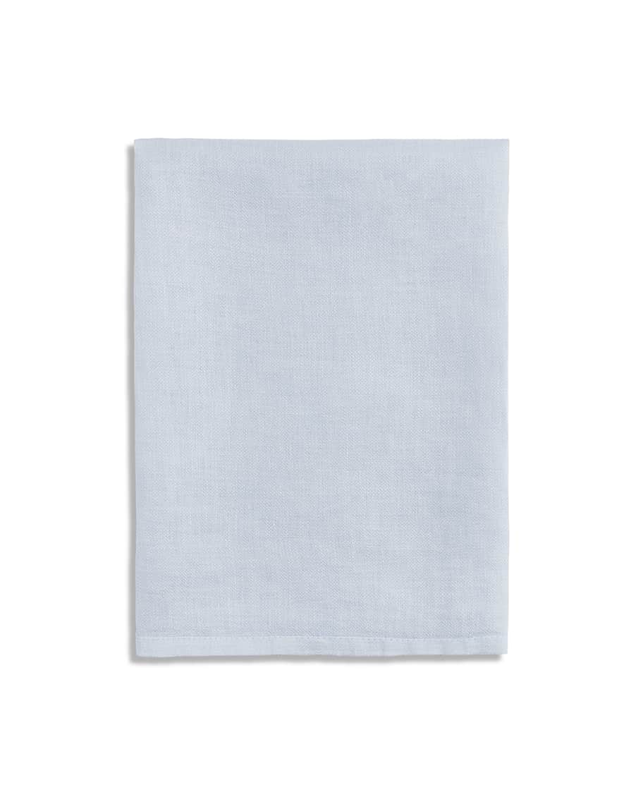 L'Objet Linen Sateen Napkin S4 Blue | Neiman Marcus