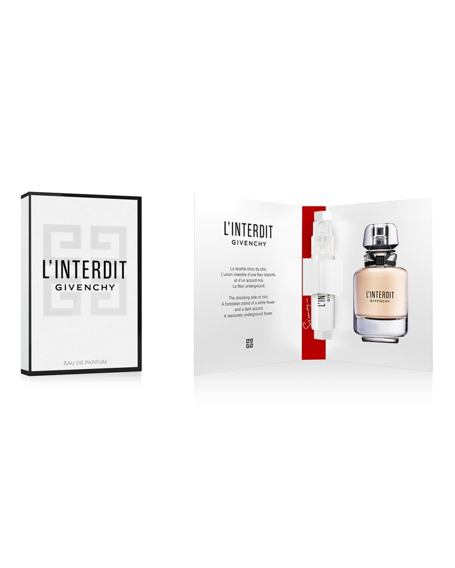 Givenchy L'Interdit Eau de Parfum Sample at Checkout | Neiman Marcus