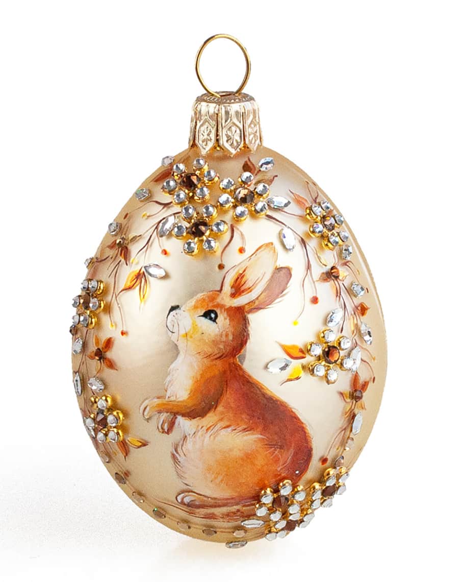 Patricia Breen Medium Egg Bonjour Printemps Ornament | Neiman Marcus