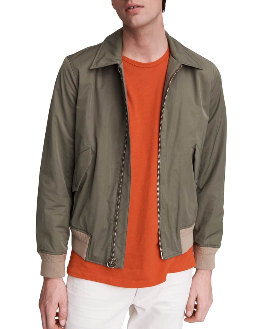 Rag & Bone Men's Harrier Bomber Jacket | Neiman Marcus