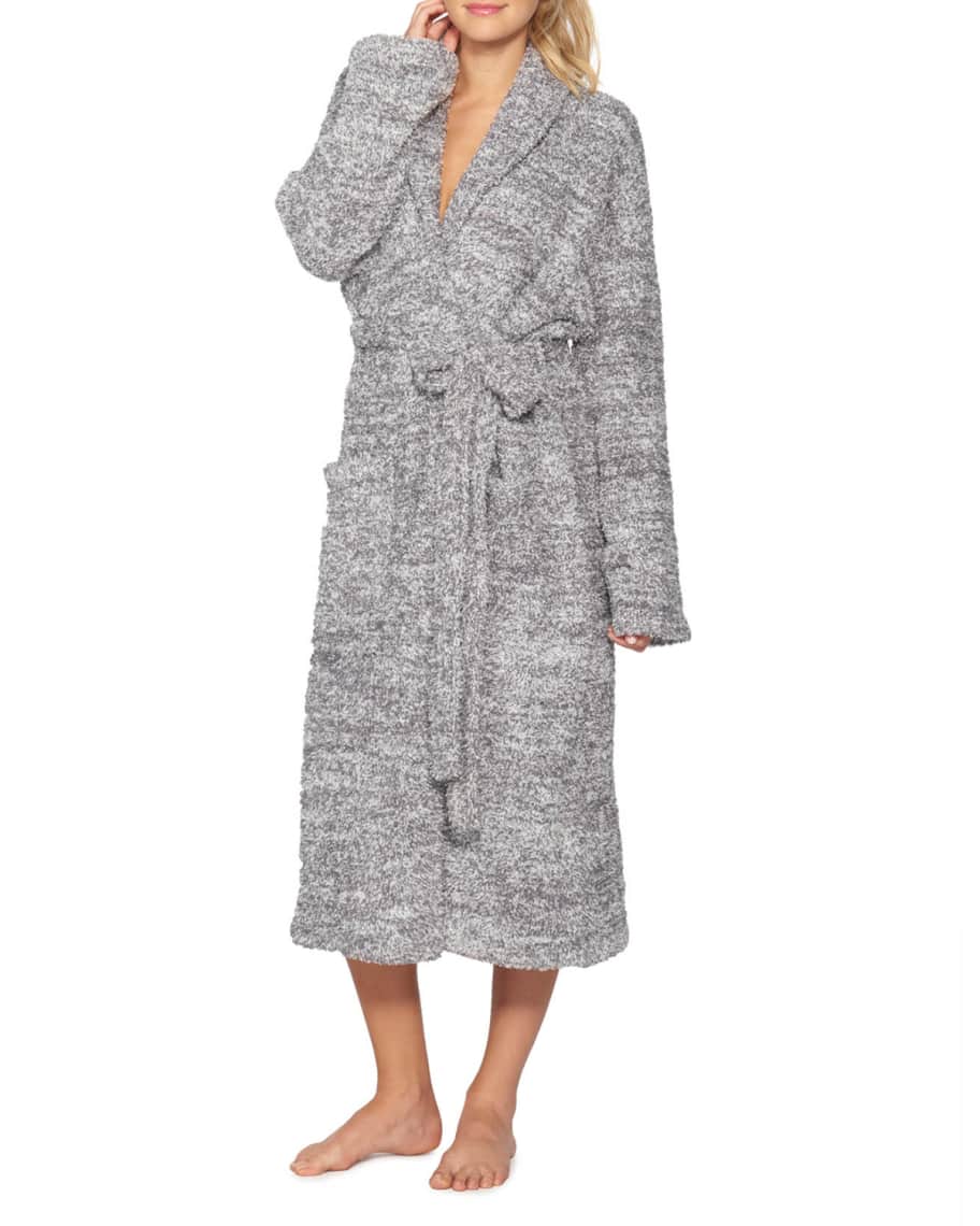 Barefoot Dreams Cozychic Heathered Adult Robe | Neiman Marcus