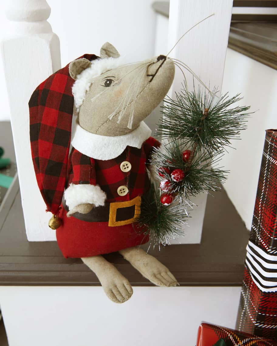 C & F Enterprises "Maddox" Mouse Decorative Art Doll | Neiman Marcus