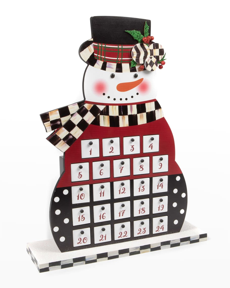 MacKenzie-Childs Jolly Snowman Advent | Neiman Marcus