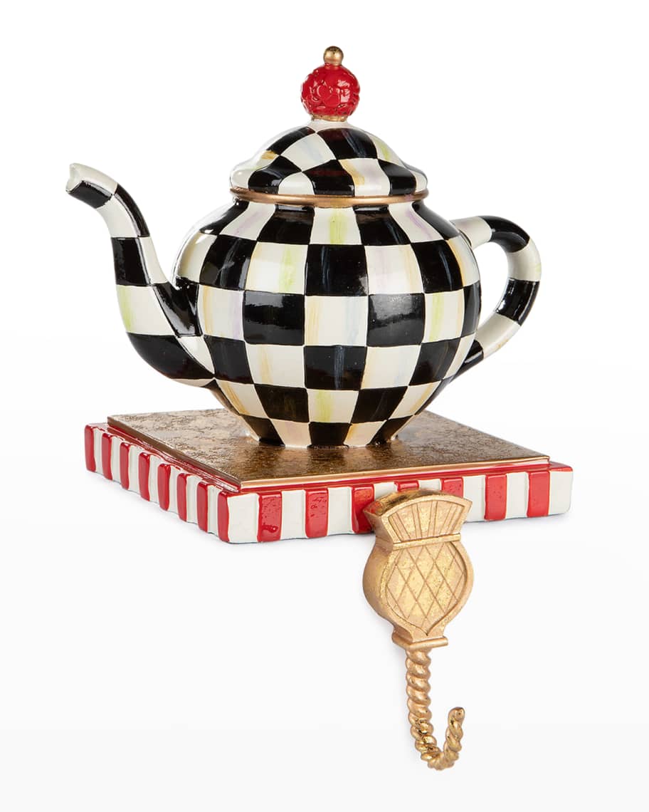 MacKenzie-Childs Teapot Stocking Hook | Neiman Marcus