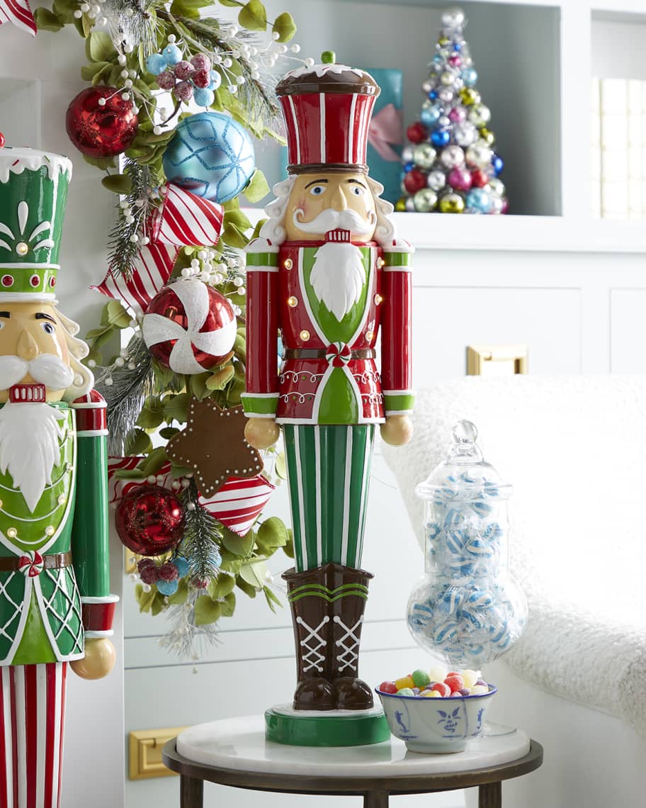 Mark Roberts Christmas Nutcracker with Lights, 27" | Neiman Marcus