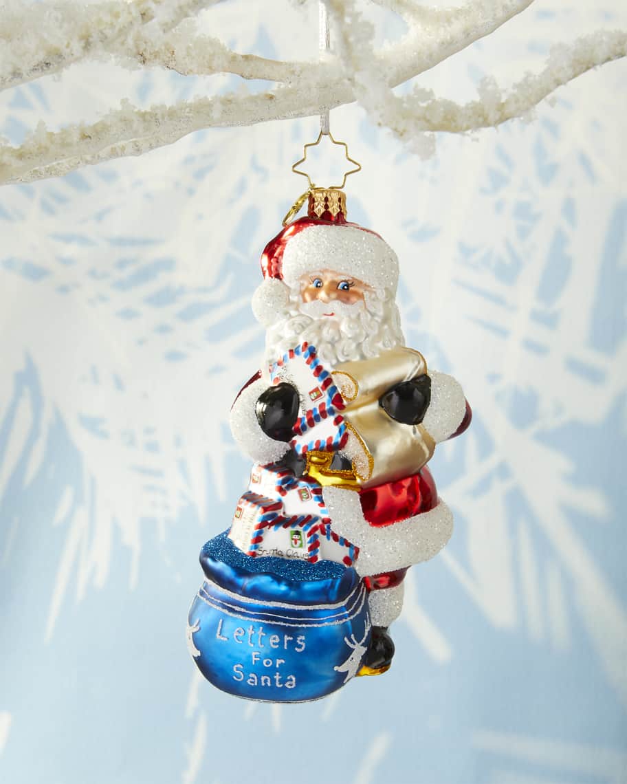 Christopher Radko Notes for Nick Christmas Ornament | Neiman Marcus