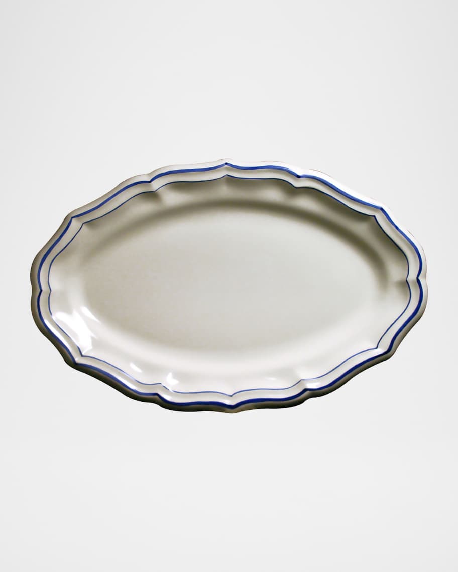 Gien Filet Oval Platter | Neiman Marcus