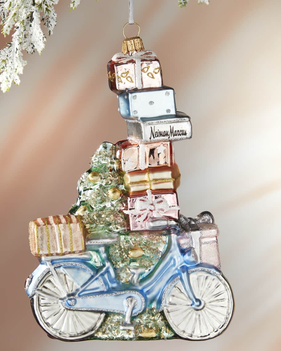Neiman Marcus Bike With Christmas Tree Christmas Ornament | Neiman Marcus