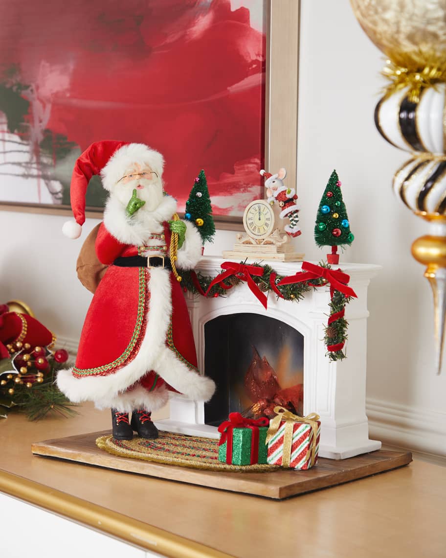 Katherine's Collection Santa at Midnight Scene | Neiman Marcus