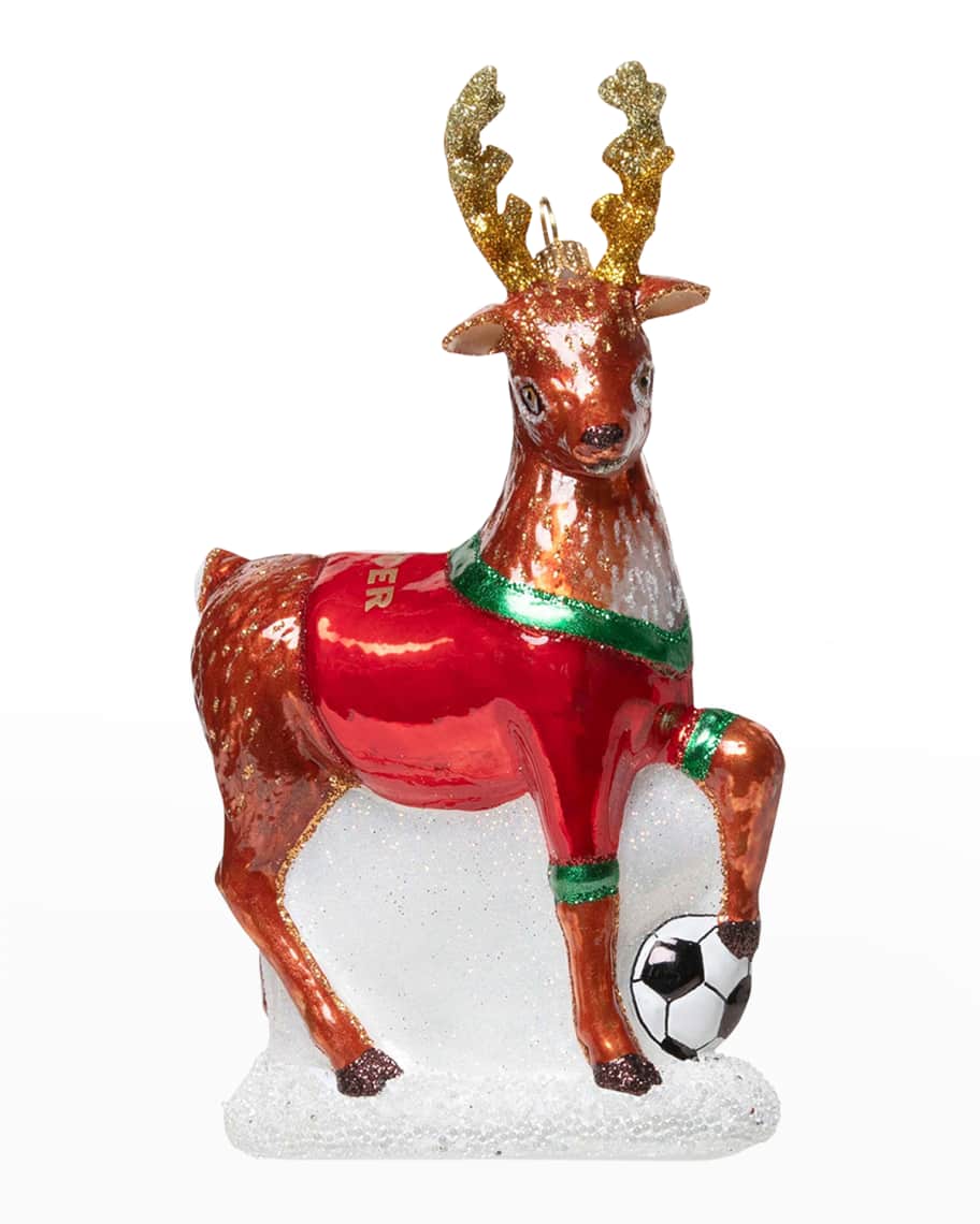 Juliska Country Estate Reindeer Games: Soccer Prancer the Reindeer ...