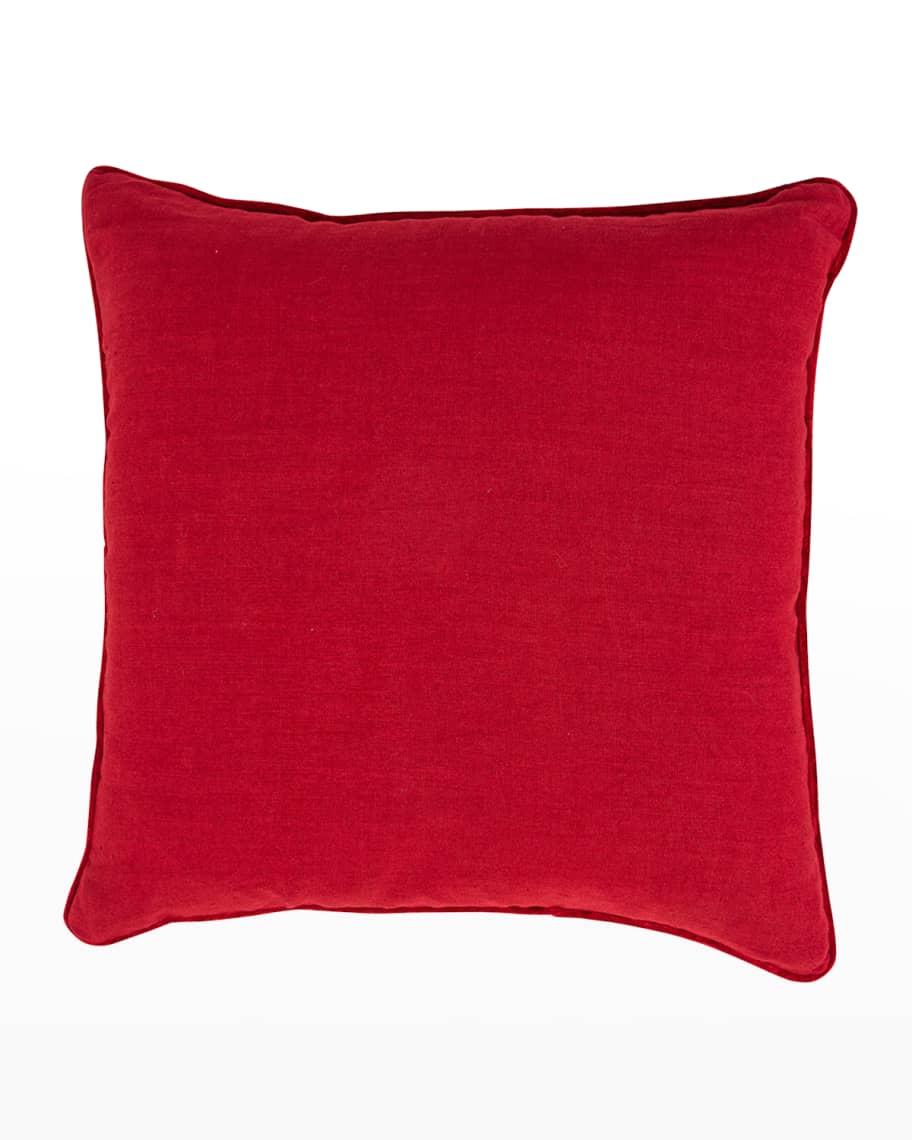 Juliska Berry and Thread Ruby Pillow, 18" | Neiman Marcus