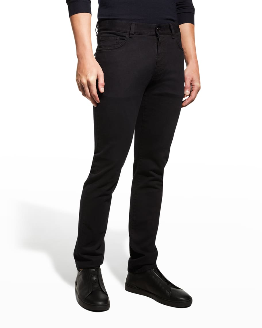 ZEGNA Men's Slim-Straight Stretch-Denim Jeans | Neiman Marcus