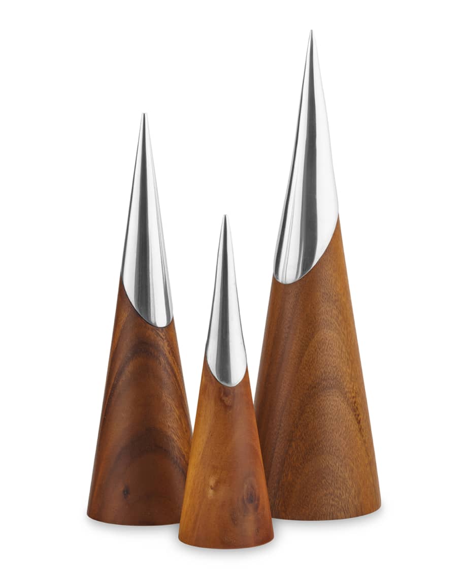 Nambe Rondure Spheres, Set of 3 | Neiman Marcus