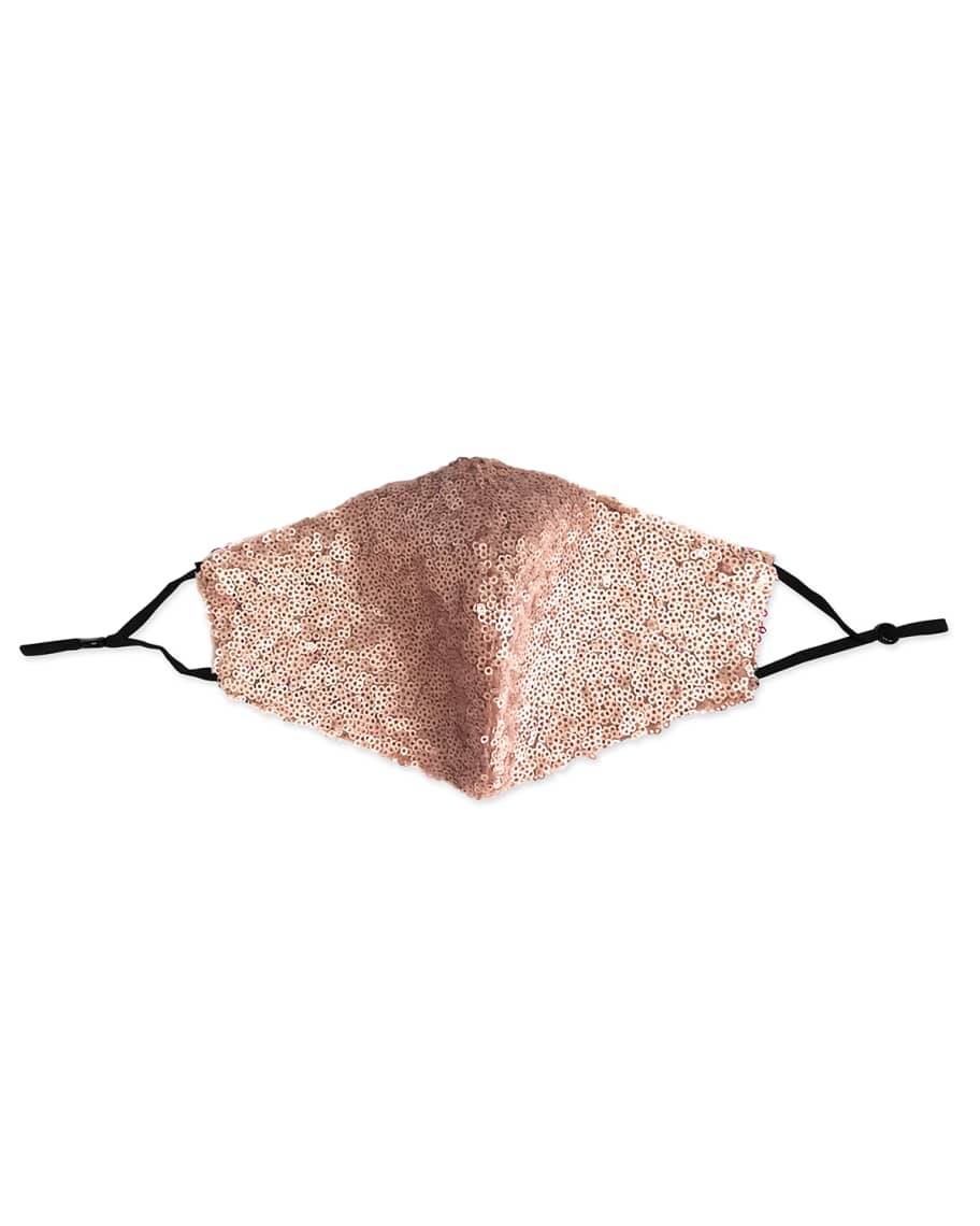 Maskela Sequin Face Mask Covering, Matte | Neiman Marcus