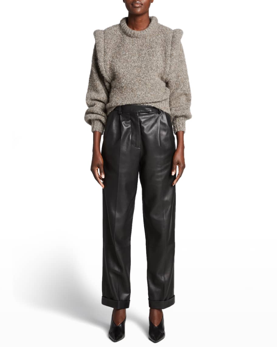 Les Coyotes De Paris Blakey Melange Sweater | Neiman Marcus