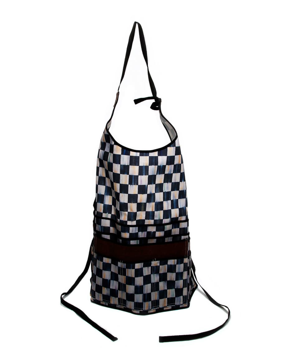 MacKenzie-Childs Courtly Check Gardner's Apron | Neiman Marcus